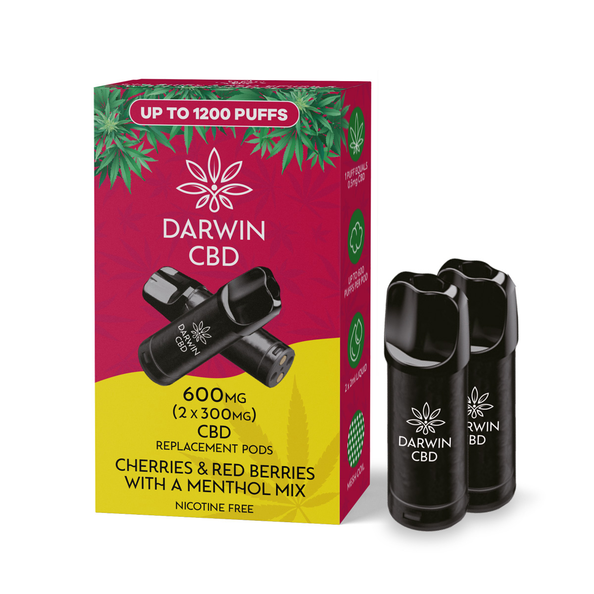 Darwin Replacement Pods | 300mg Archives - Darwin CBD